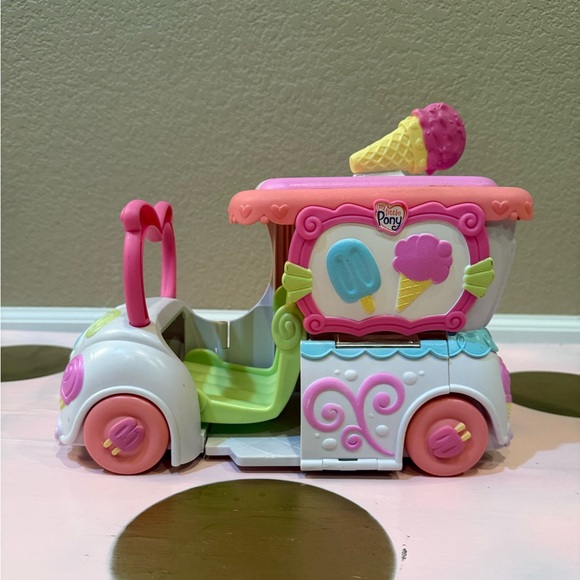My Little Pony | Toys | My Little Pony Ice Cream Cart Pink White And ...